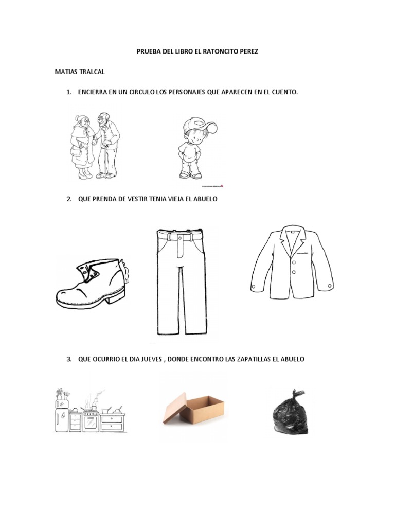 Prueba Del Libro Las Viejas Zapatillas Dell Abuelo | PDF Prueba Del Libro Las Viejas Zapatillas Dell Abuelo | PDF