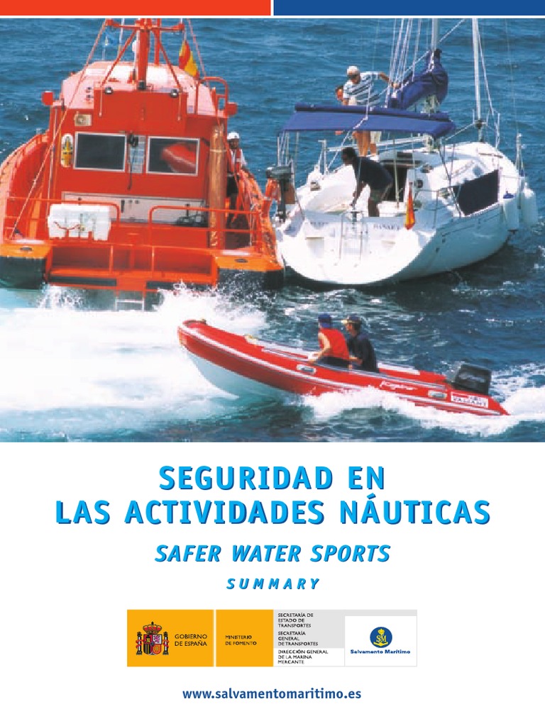 Seguridad en Actividades Nauticas PDF | PDF | Transporte de agua ...