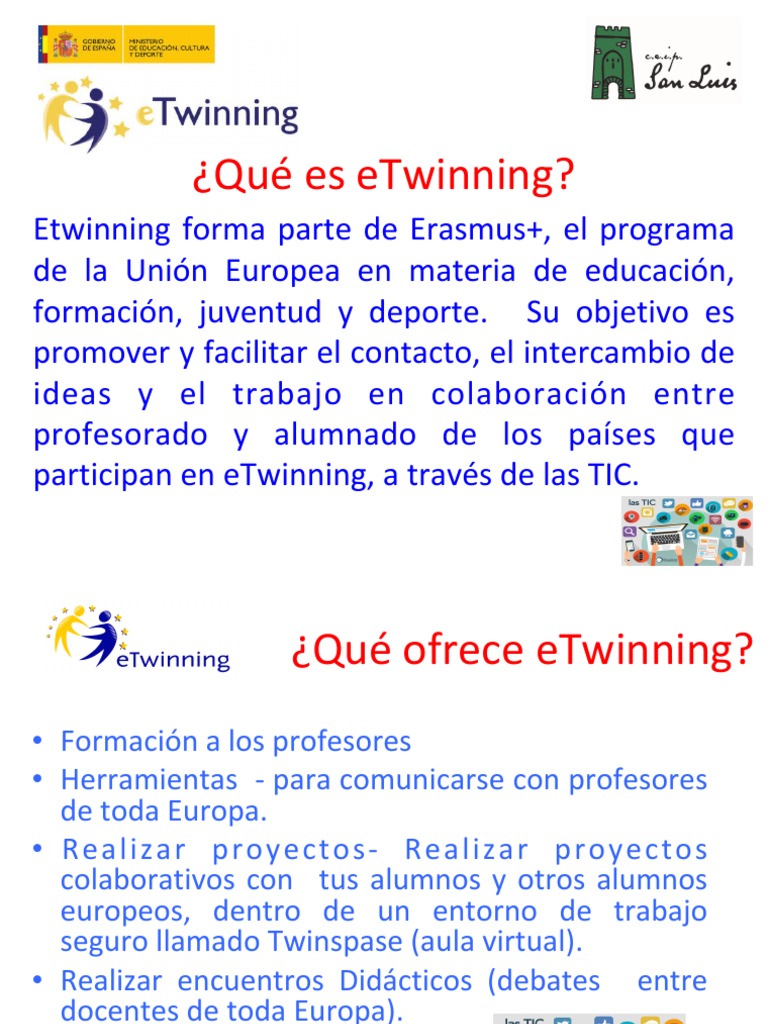 Qué Es Etwinning | PDF