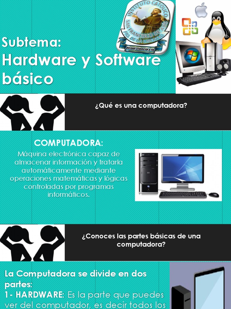 Hardware y Software | PDF | Hardware de la computadora | Periférico