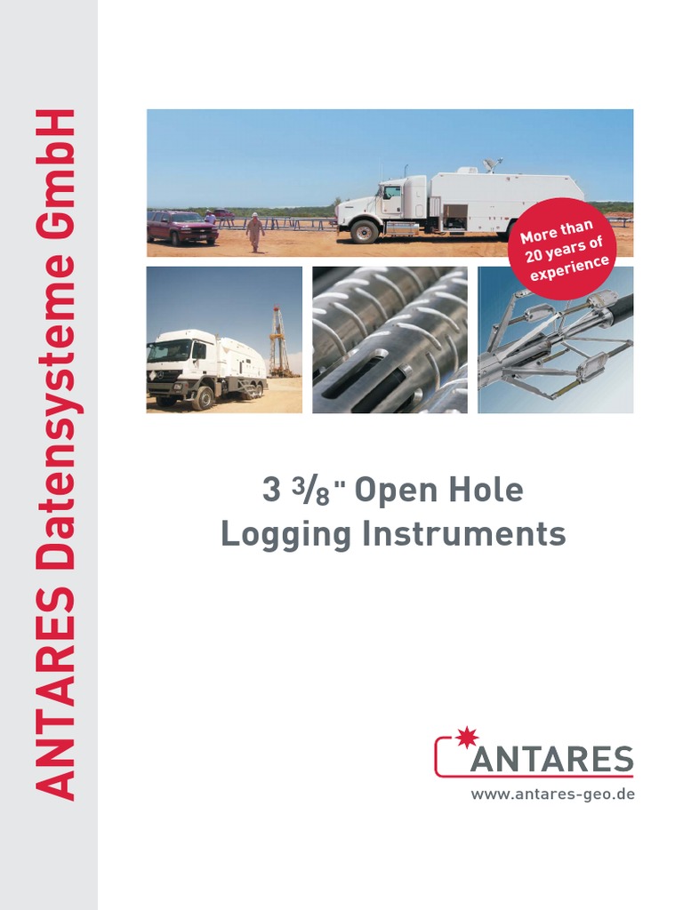 ANTARES Standard Wireline Open Hole Tool Catalog 2017-3s | PDF ...