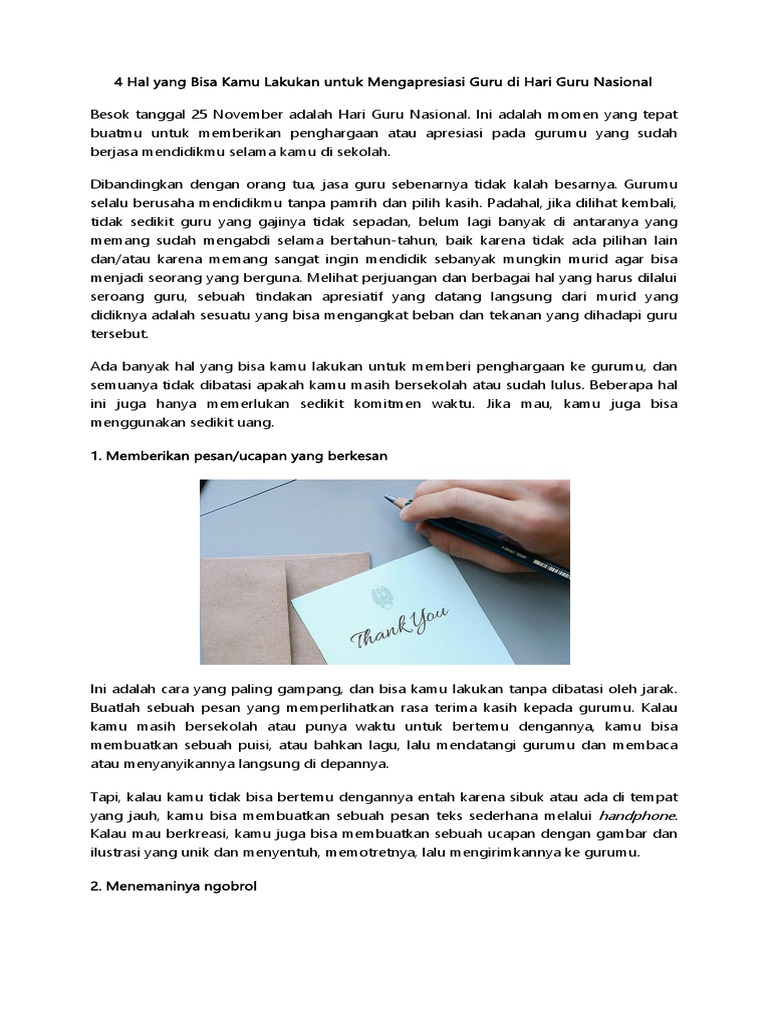 Mading Hari Guru | PDF