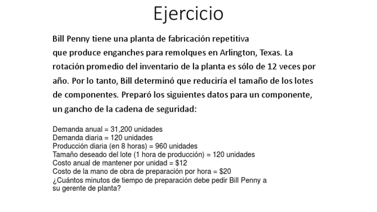 Ejercicio - PPTX Clase | PDF