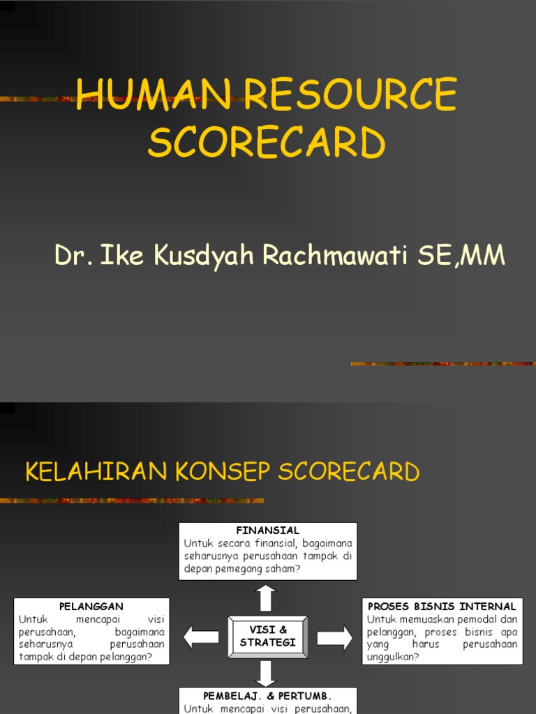Human Resource Scorecard | PDF