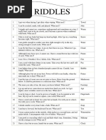 Sphinx Riddles and Their Answers | PDF