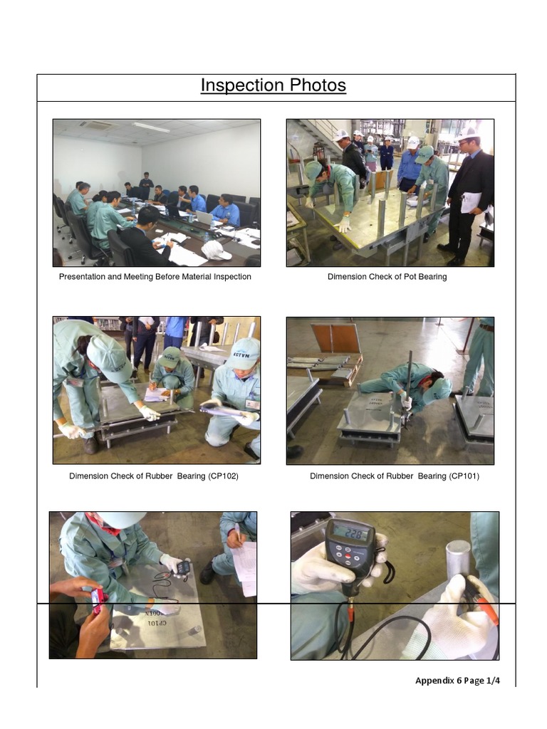 Photos Material Inspection | PDF