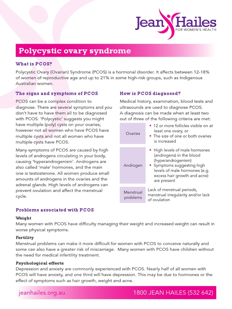 PCOS | PDF | Polycystic Ovary Syndrome | Gynaecology