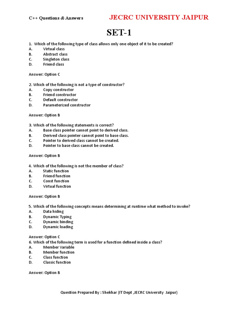 C Questions Pdf C C Programming Language 6223
