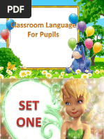Classroom Language - Teacher PDF | PDF