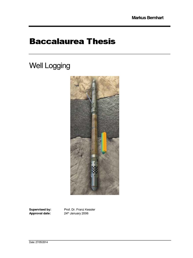Well Logging | PDF | Oil Well | Science