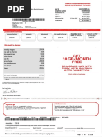 Sample Water Bill | PDF