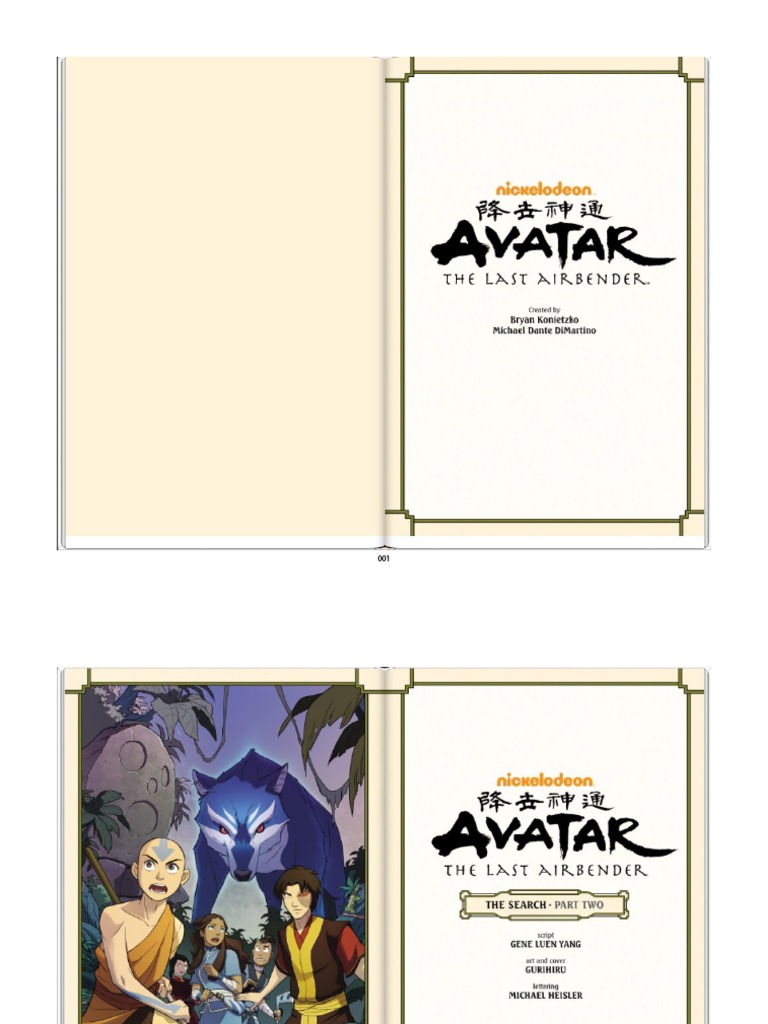Avatar The Last Airbender - The Search Part 2 PDF | PDF