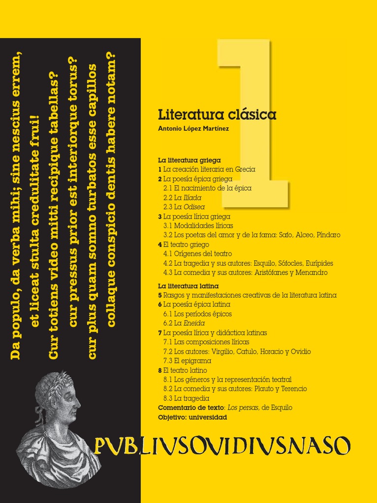 Unidad 1 - Literatura Clasica PDF | PDF | Ilíada | Homero