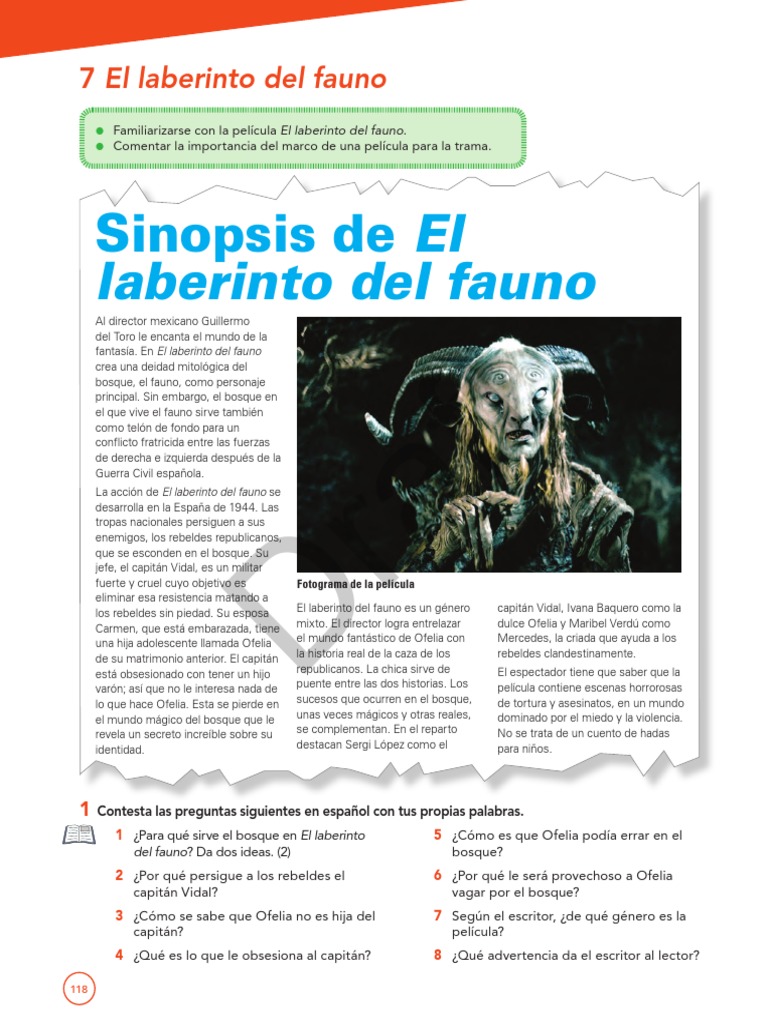 Análisis de El laberinto del fauno | PDF