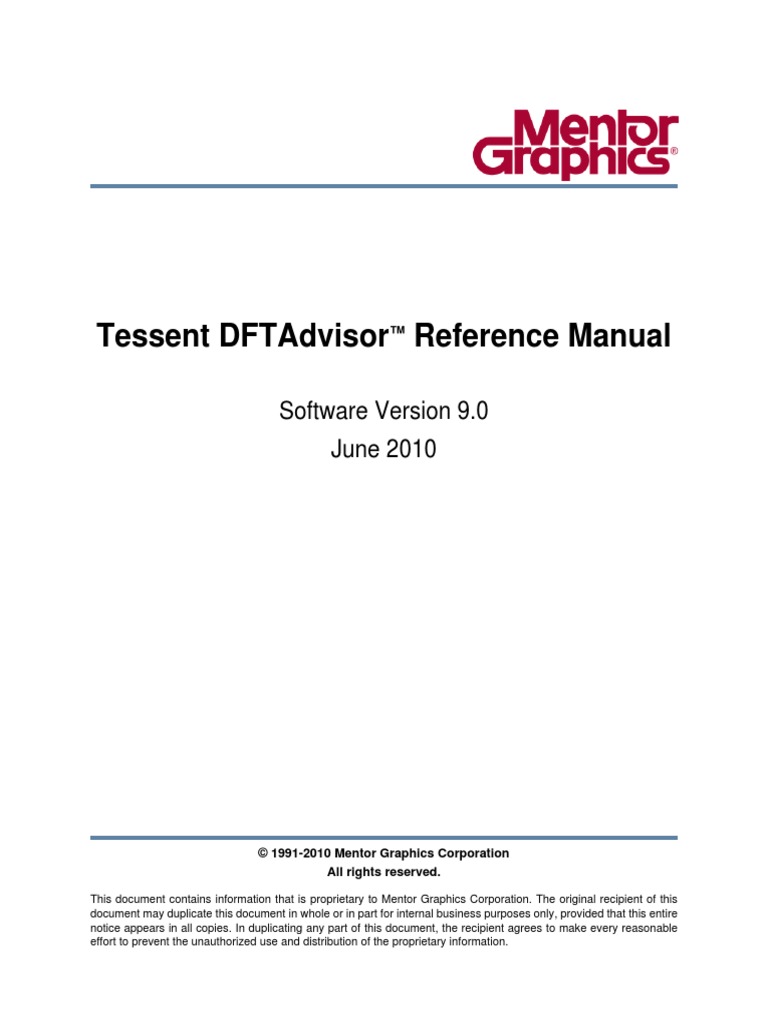 DFT Adviser PDF | PDF | Bracket | Proprietary Software