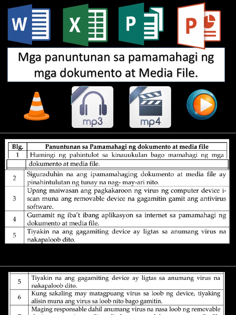 EPP -5 MGA PANUNTUNAN SA PAMAMAHAGI NG MGA DOKUMENTO AT MEDIA FILE.pptx