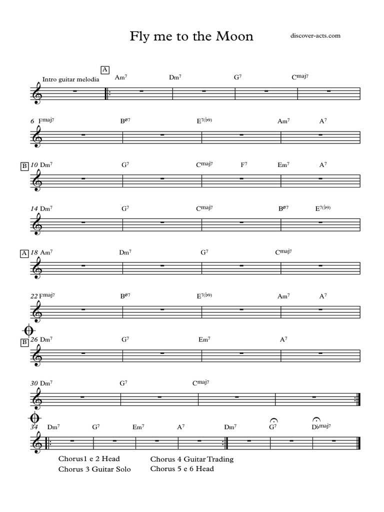 Fly Me To The Moon | PDF | Leisure