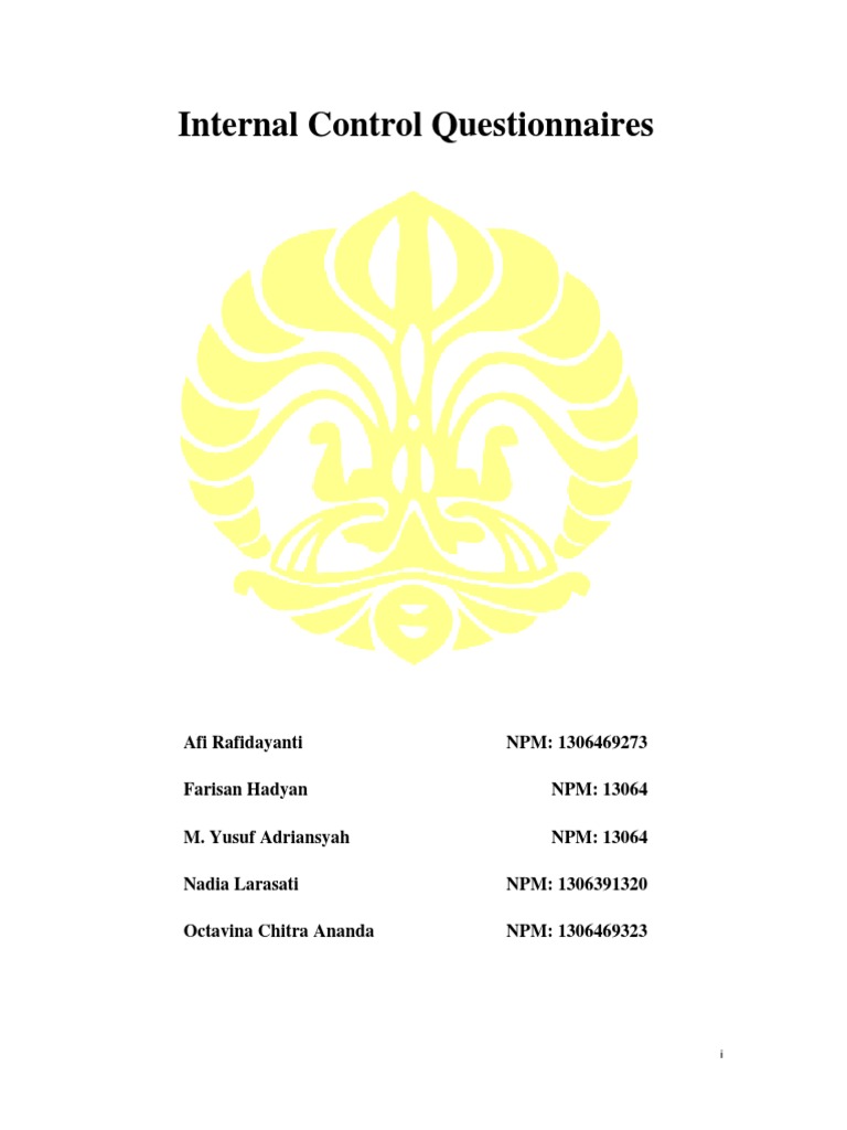 Icq Pengauditan | PDF