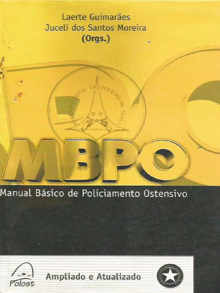MBPO-Manual Básico de Policiamento Ostensivo | PDF