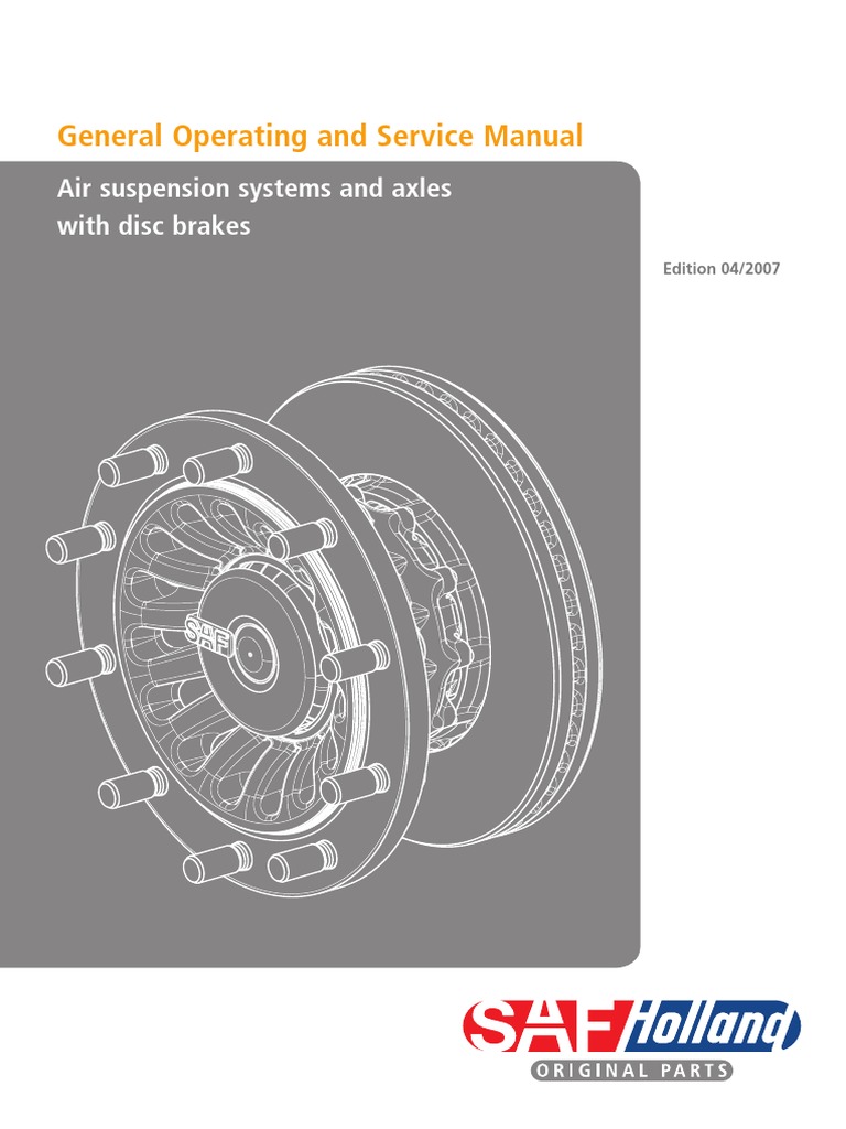 SAF-HOLLAND Air Suspension Systems and Axles With Disc Brakes En-De ...