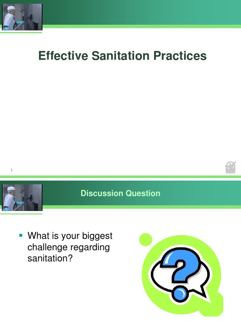 SSOP | PDF | Sewage | Sanitation