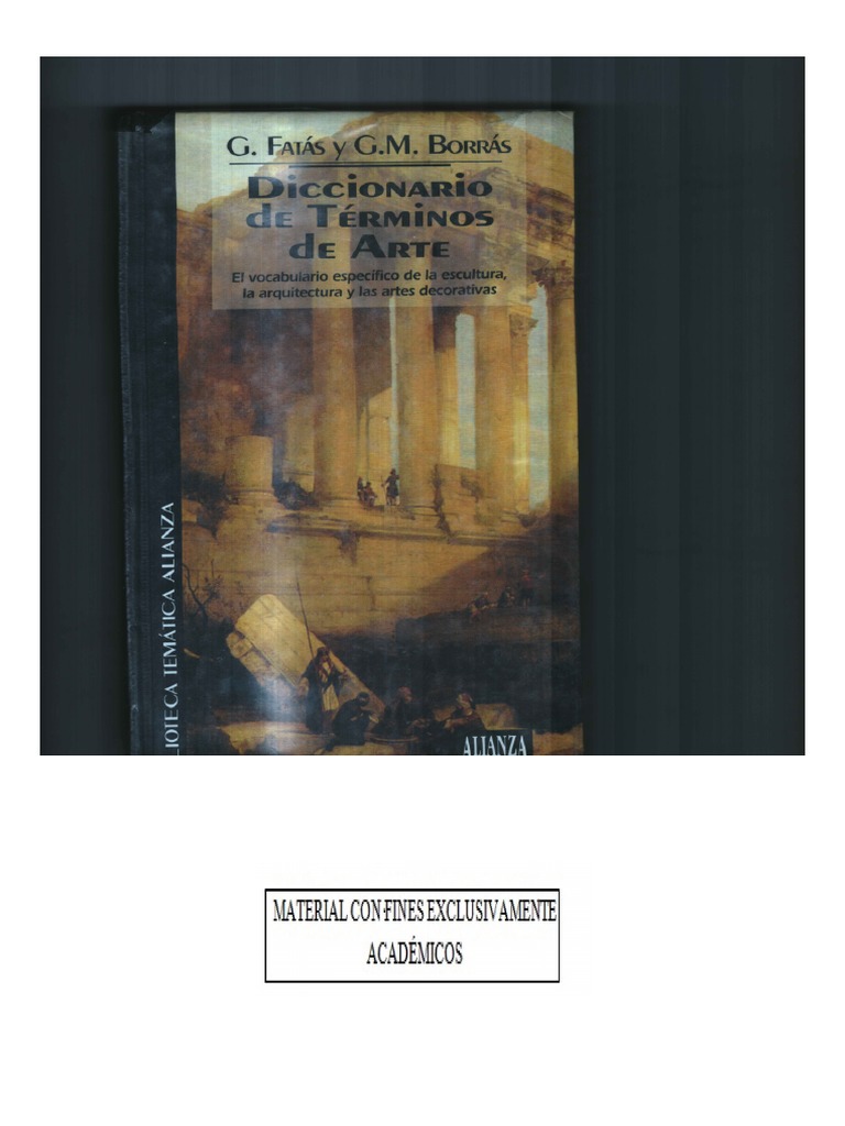 Diccionario de Términos de Arte. Fatás y Borrás PDF | PDF