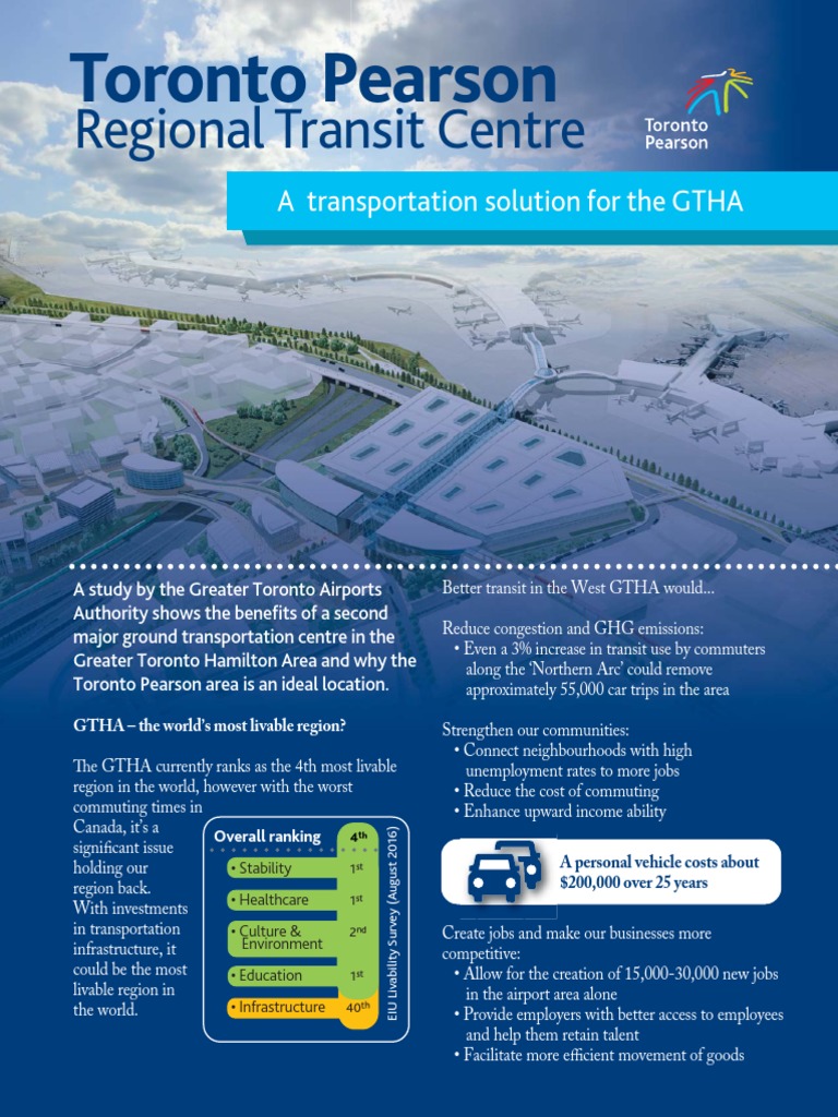 Mayors Transit One Pager | PDF | Public Transport | Toronto