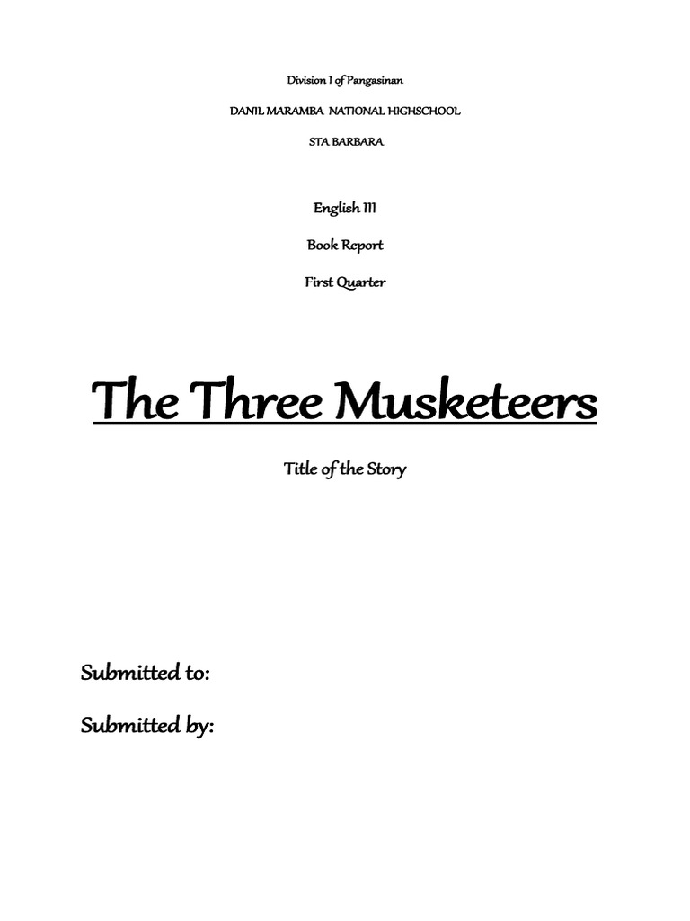 The Three Musketeers | PDF | The Three Musketeers