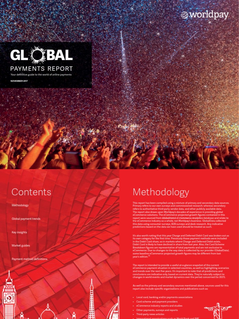 Global Payment Report 2017 - WorldPay | PDF | Debit Card | Subscription Business Model