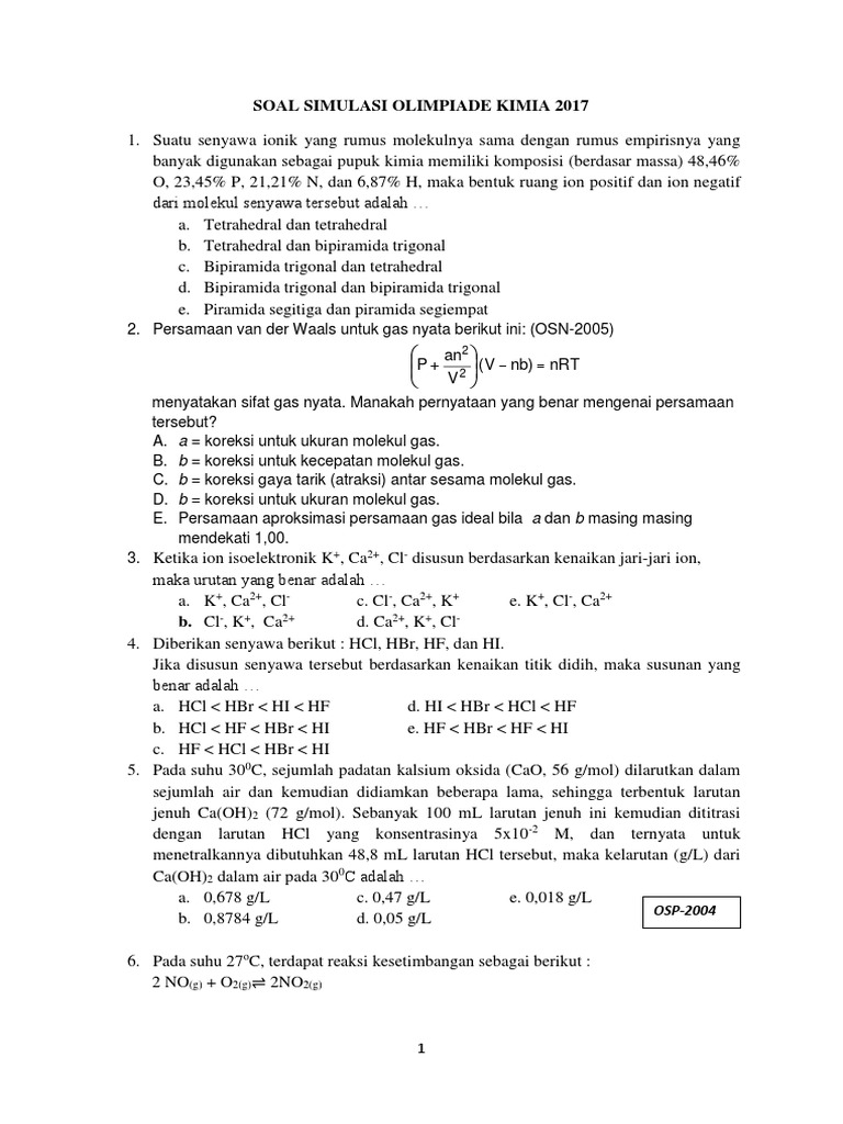 Rumus dan Struktur Garam Timbal II Nitrat | PDF