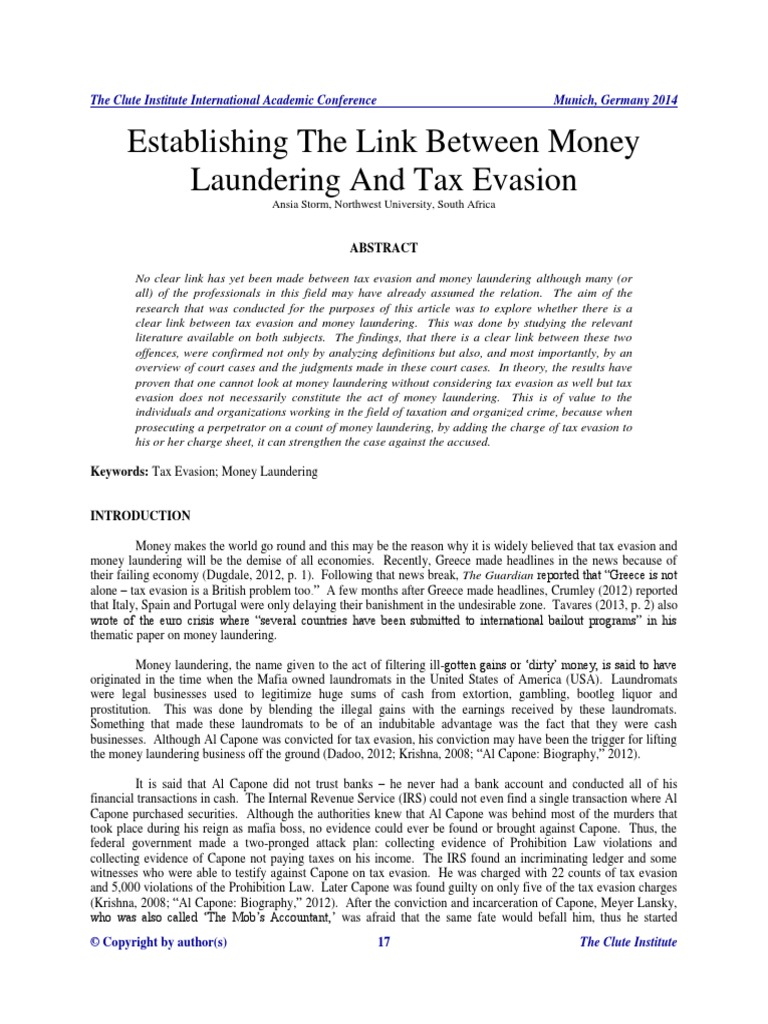 Article 138 | Download Free PDF | Money Laundering | Tax Haven