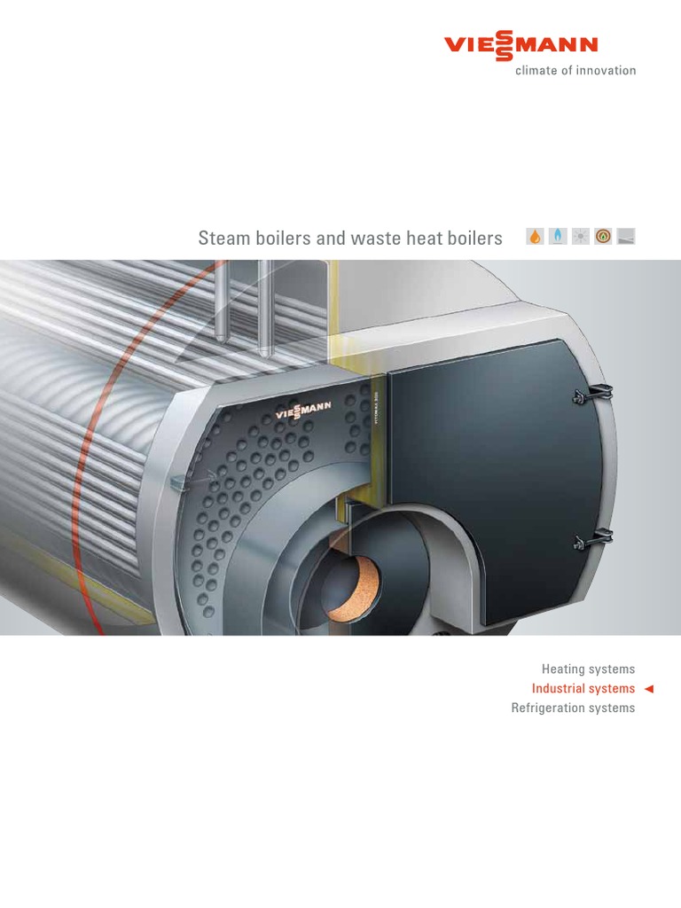 Steam Boilers and Waste Heat Boilers | PDF | Boiler | Steam