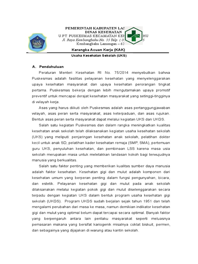 Kak Uks, Ukgs, Dan Ukgm - Bener | PDF