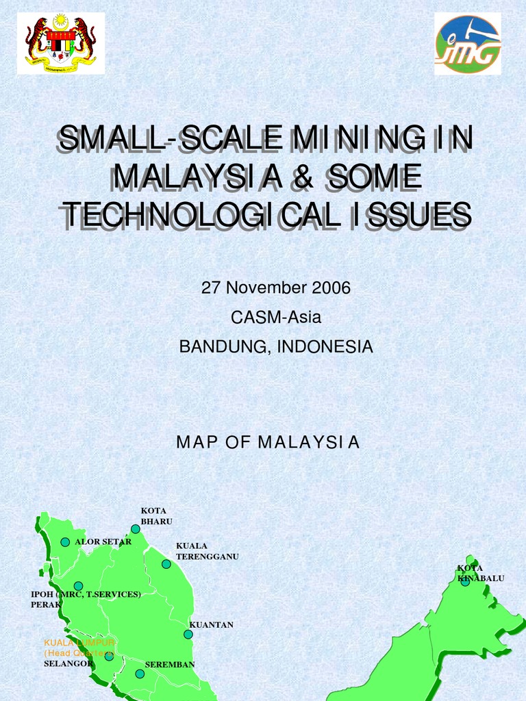 Small-Scale Mining in Malaysia & Technological | PDF | Tin | Mining