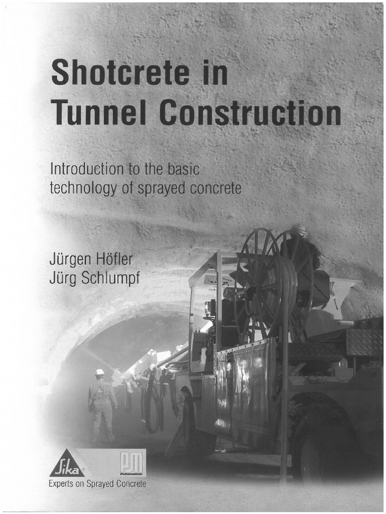 SIKA MANUAL - Shotcrete in Tunnel Construction | PDF