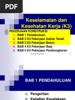 Merencanakan Program Pengawasan K3 Konstruksi Fix Lengkap | PDF