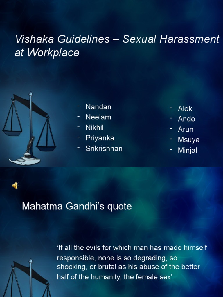 Vishakha Case | PDF | Sexual Harassment | Human Rights