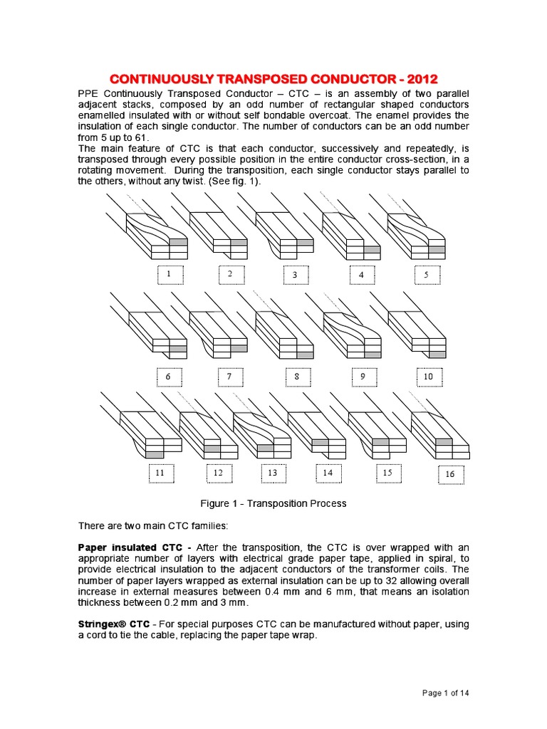 Ctc Transformer Pdf Epoxy Electrical Conductor