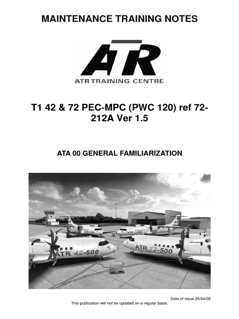 ATA 00 General Familization | PDF | Industries | Aerospace Engineering