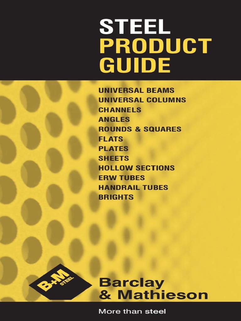 Steel Products Guide | PDF