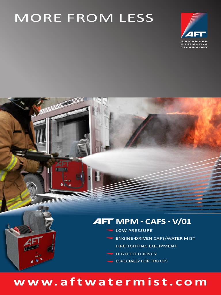 Aft MPM Cafs V 01 | PDF | Engines | Firefighting