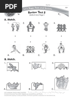 Let’s Go 2 Unit 2 Test: Vocabulary Quiz | PDF