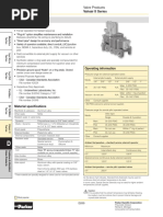 PARKER PS1 Datasheet | PDF | Valve | Actuator