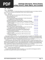FDOT Mitered End Section Details | PDF | Pipe (Fluid Conveyance) | Concrete