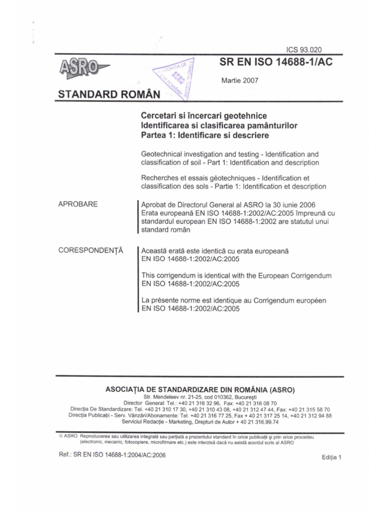 SR en Iso 14688 1 Ac 2007 PDF | PDF