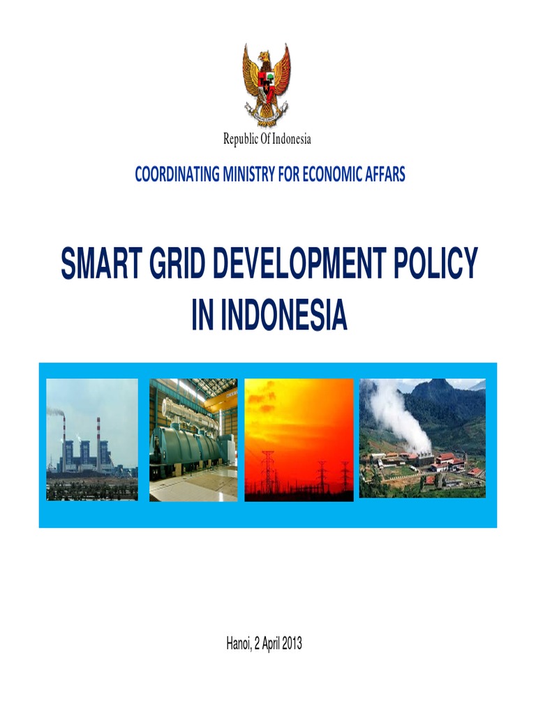 Smart Grid Development Policy In Indonesia: Coordinating Ministry For ...