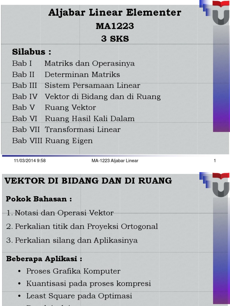 04 Vektor R2 Dan R3 | PDF