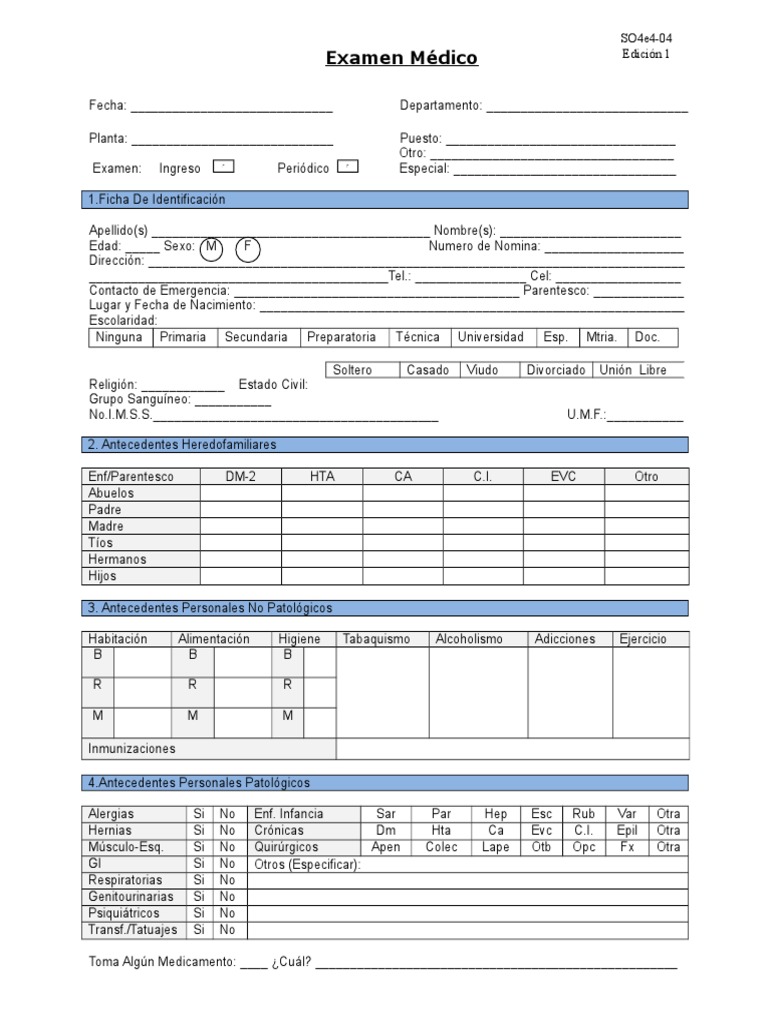 Examen Medico Modificado | PDF | Electrocardiografia | Anatomía