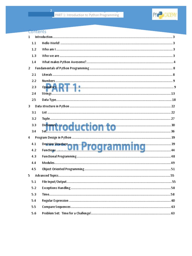 Introduction To Python | Download Free PDF | Data Type | String (Computer Science)