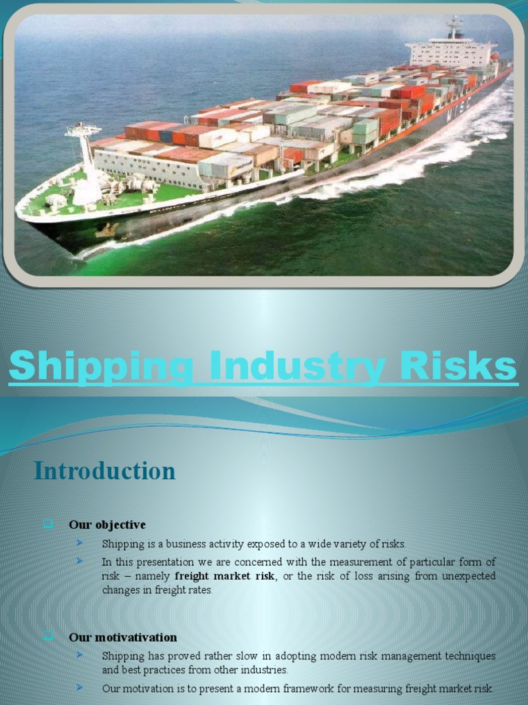 Shipping Industry Risks | PDF | Business | Money